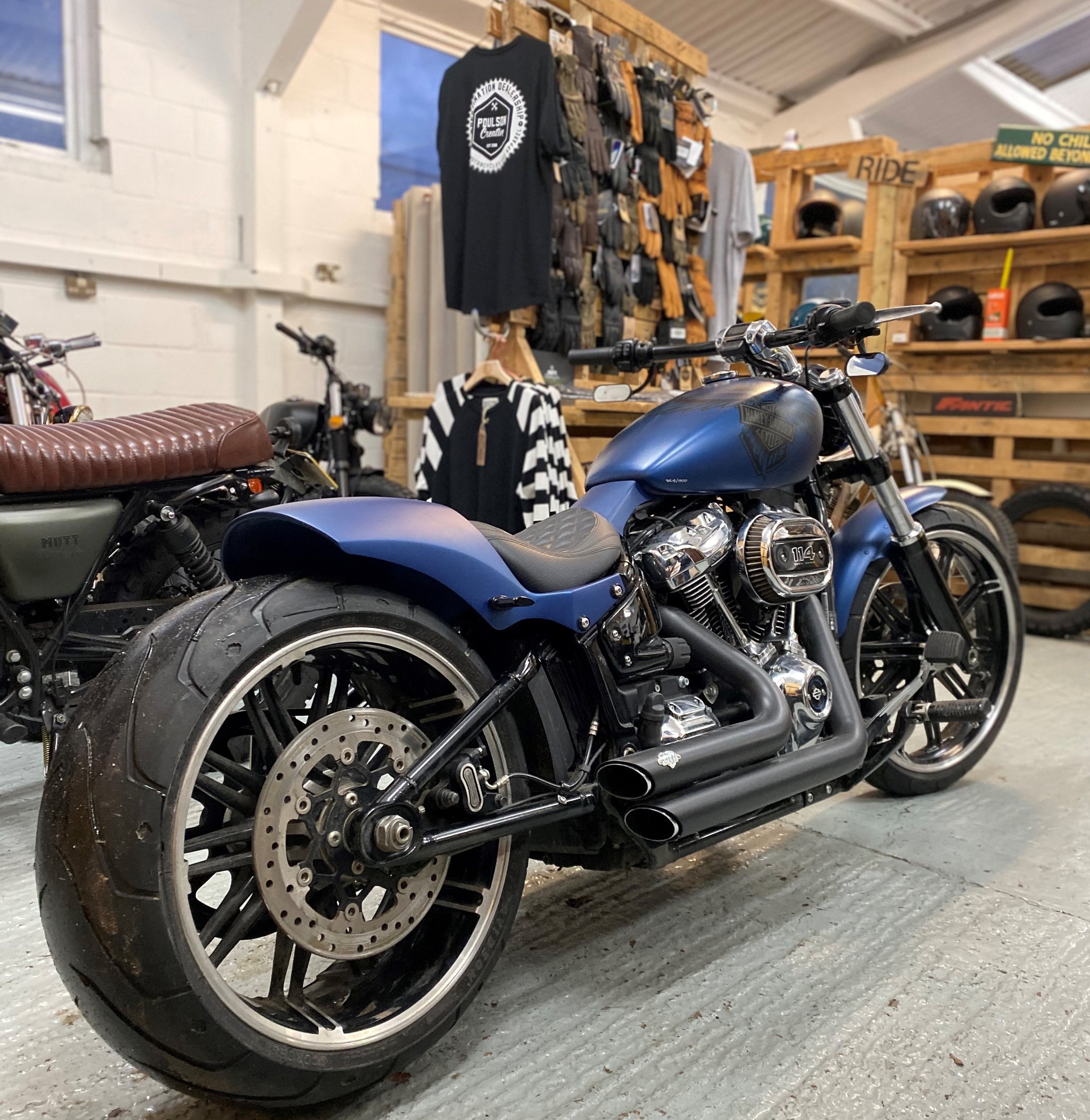 Poulson Creative Customs - custom Motorcycle apparel and clothing